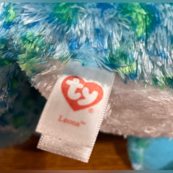 Ty | Toys | Ty Beanie Boos Leona The Blue Leopard Big Plush With Tag ...